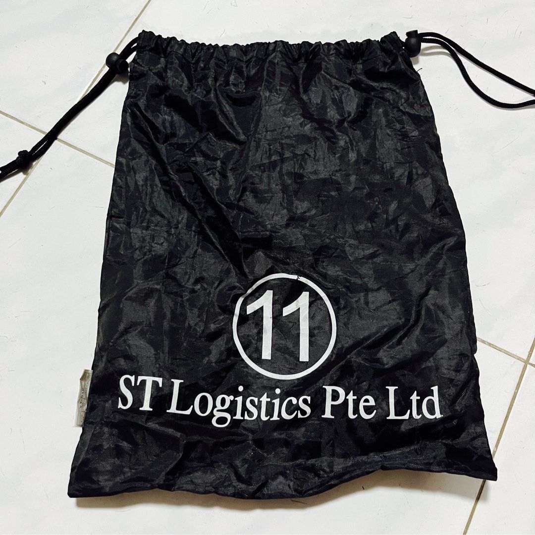 Drawstring bag / Draw String Bag / Foldable Backpack with zip pouch ...