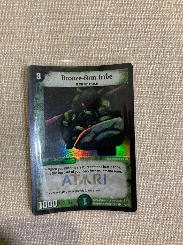 Duel masters rare cards (Bronze Arm Tribe) Atari Edition, Hobbies ...