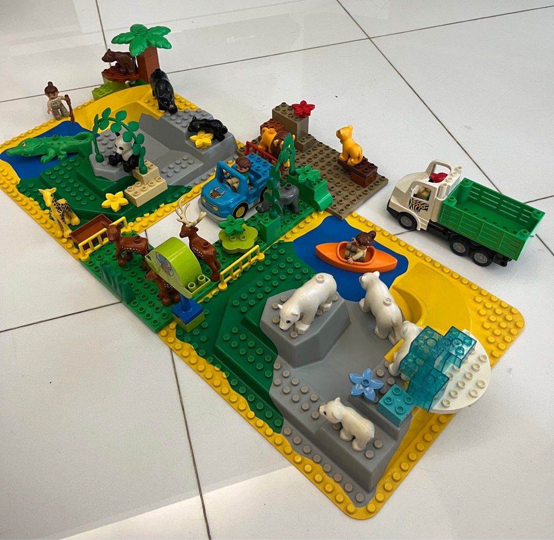 Duplo Lego zoo set, Hobbies & Toys, Toys & Games on Carousell