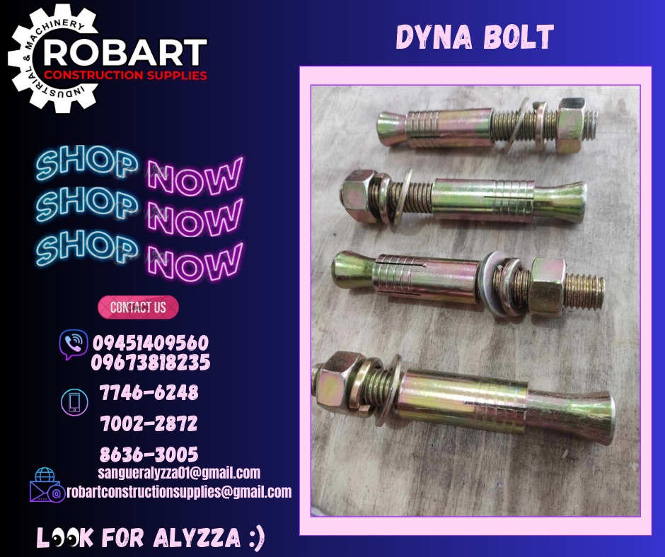 DYNA BOLT, Commercial & Industrial, Construction Tools & Equipment on ...
