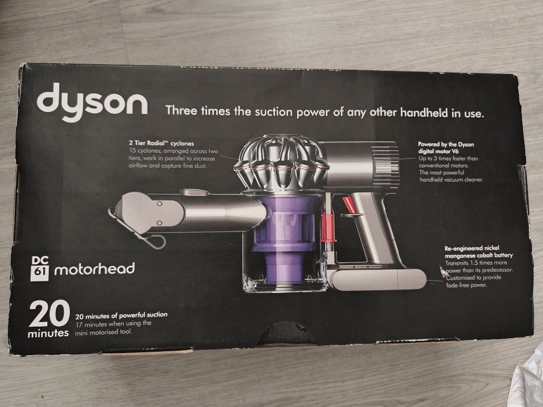 Dyson handheld vacuum DC61 motor head motorhead hand held v6, TV & Home Appliances, Vacuum ...