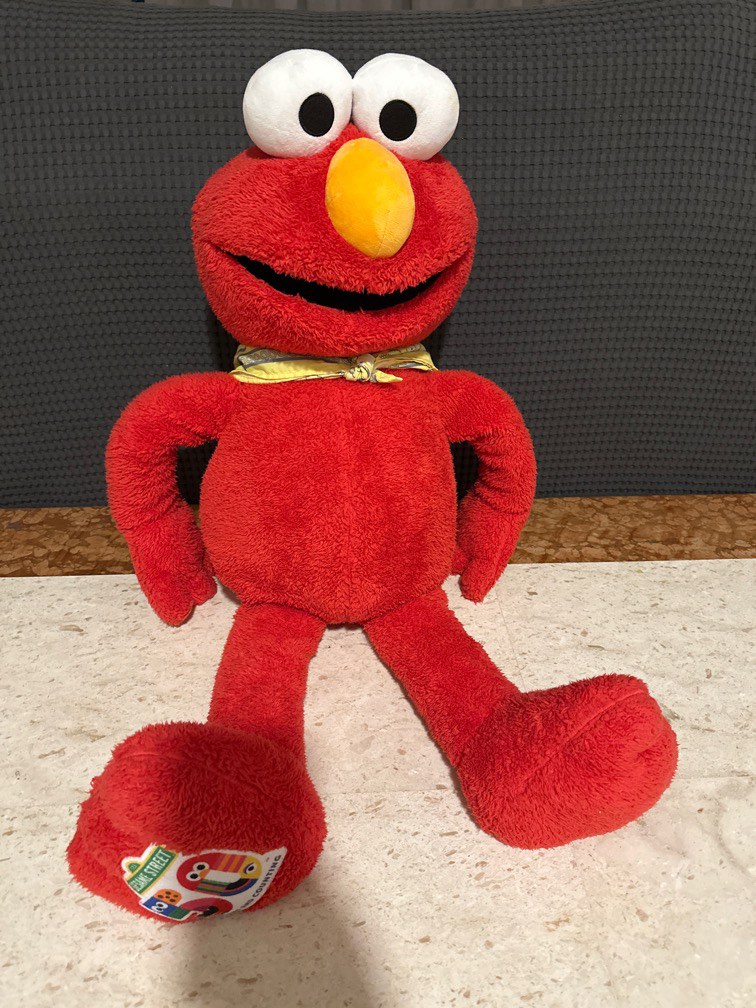 Large Elmo plush, Babies & Kids, Infant Playtime on Carousell