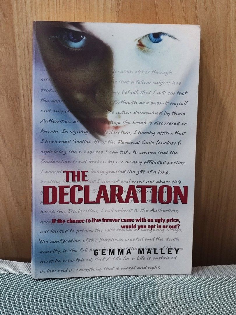 (ENG) The Declaration, Hobbies & Toys, Books & Magazines, Storybooks on ...