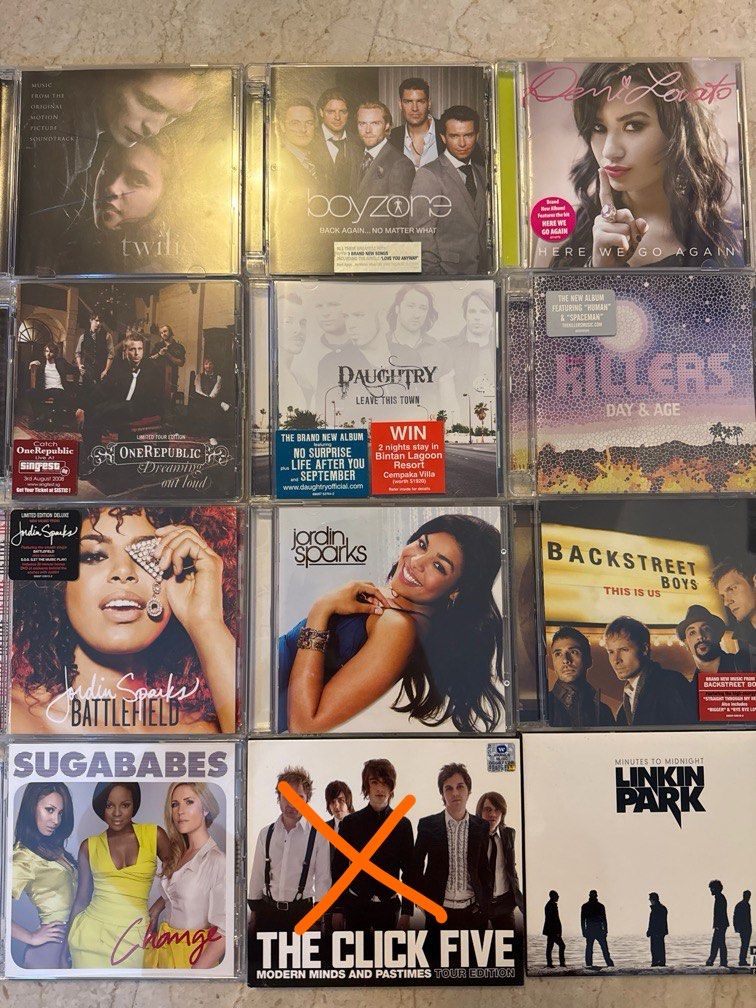 English pop music CD from 2000s vintage Y2K, Hobbies & Toys, Music ...