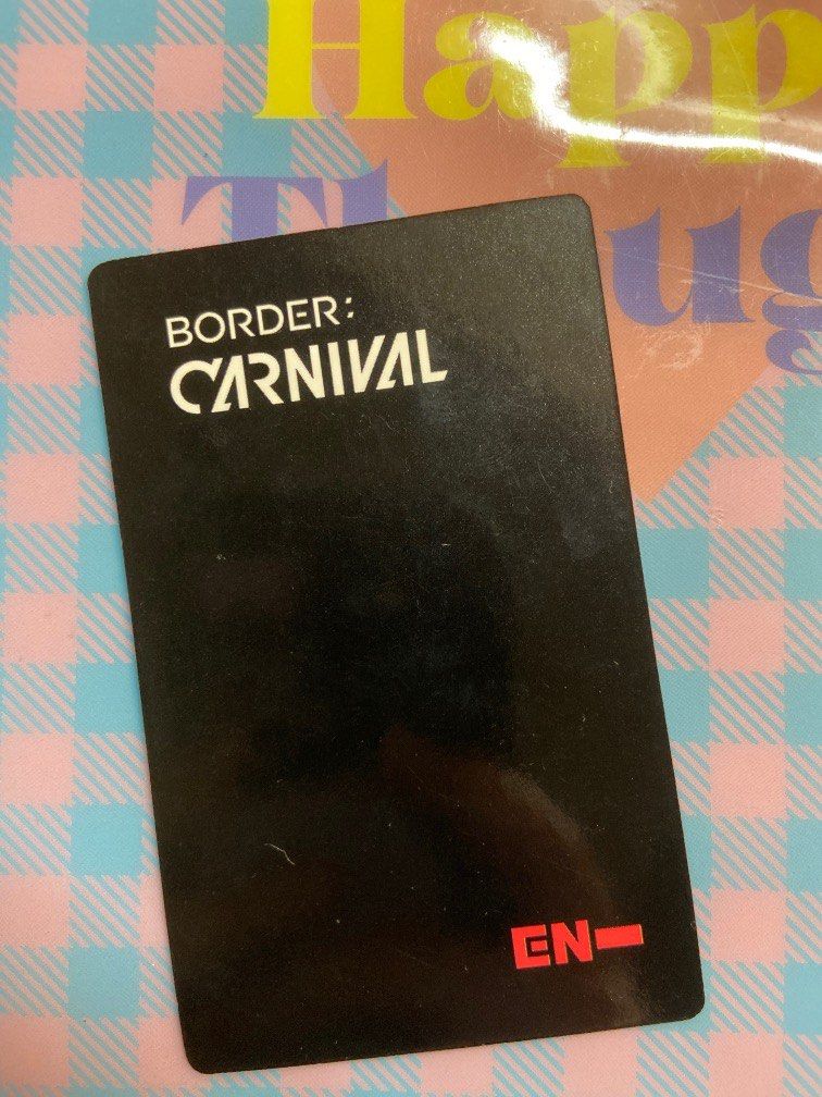 Enhypen Jake Border Carnival Shopee POB, Hobbies & Toys, Memorabilia ...