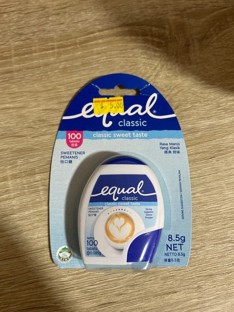 Equal sweetener, Health & Nutrition, Health Supplements, Health Food ...