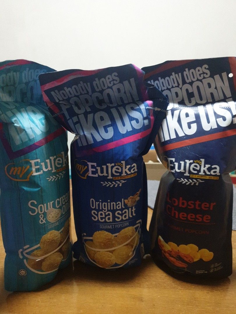 Eureka popcorn, Food & Drinks, Packaged & Instant Food on Carousell