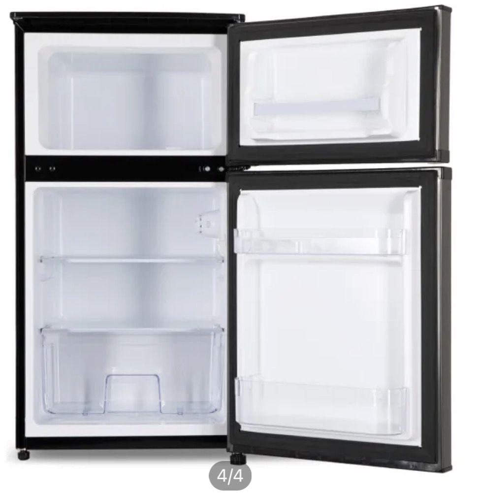 EZY 3.2 cu.ft. Two Door Mini Fridge, TV & Home Appliances, Kitchen ...