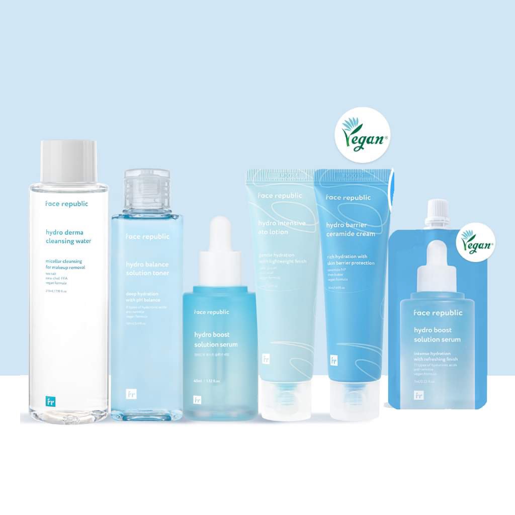Face Republic Hydro Line Skincare Set, Beauty & Personal Care, Face ...