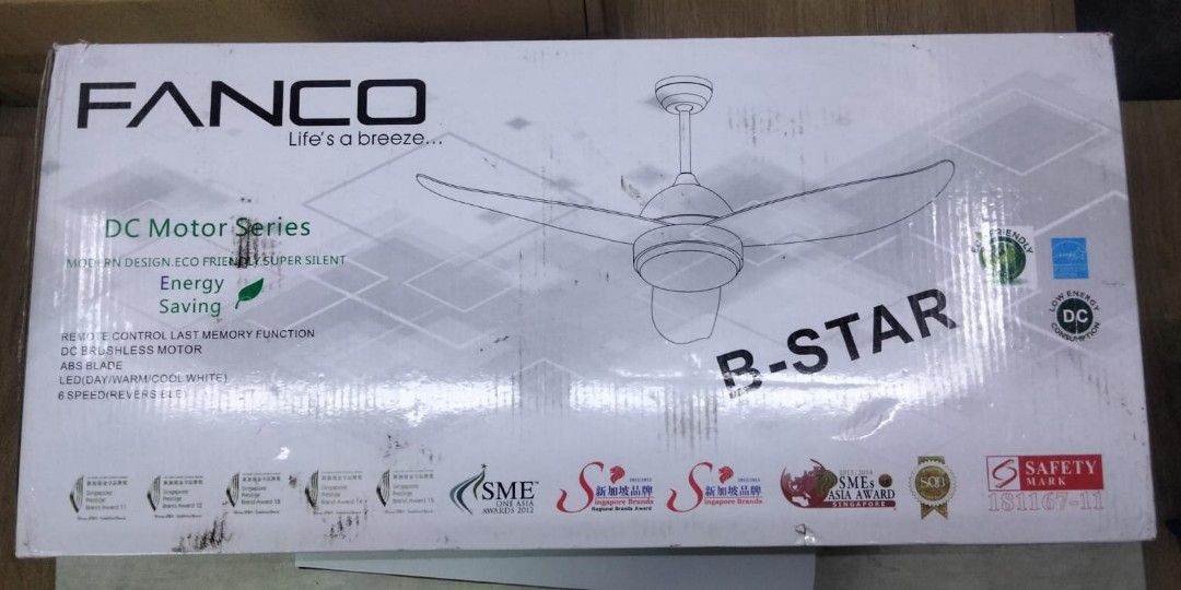 Fanco Ceiling Fan, Furniture & Home Living, Lighting & Fans, Fans on ...