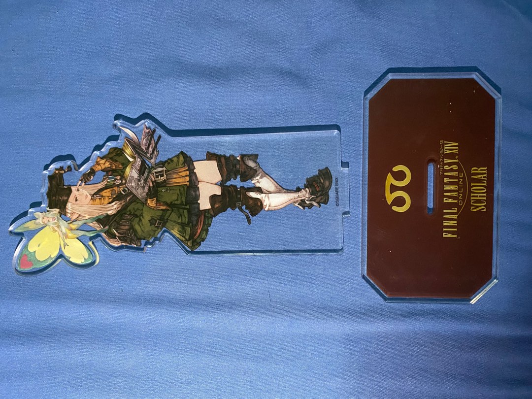 FFXIV Scholar Acrylic Stand, Hobbies & Toys, Memorabilia & Collectibles ...