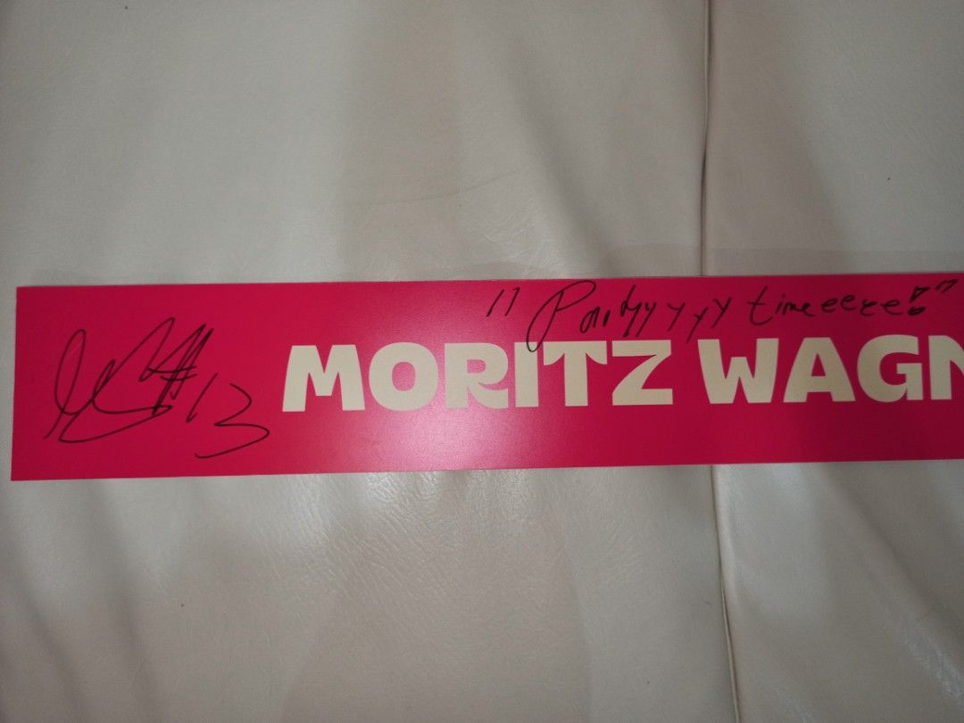 FIBA Mo Wagner Signed Name Plate/Card, Furniture & Home Living, Home ...