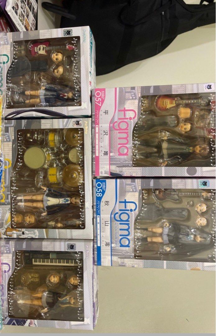 Figma k-on full set figurine, Hobbies & Toys, Toys & Games on Carousell