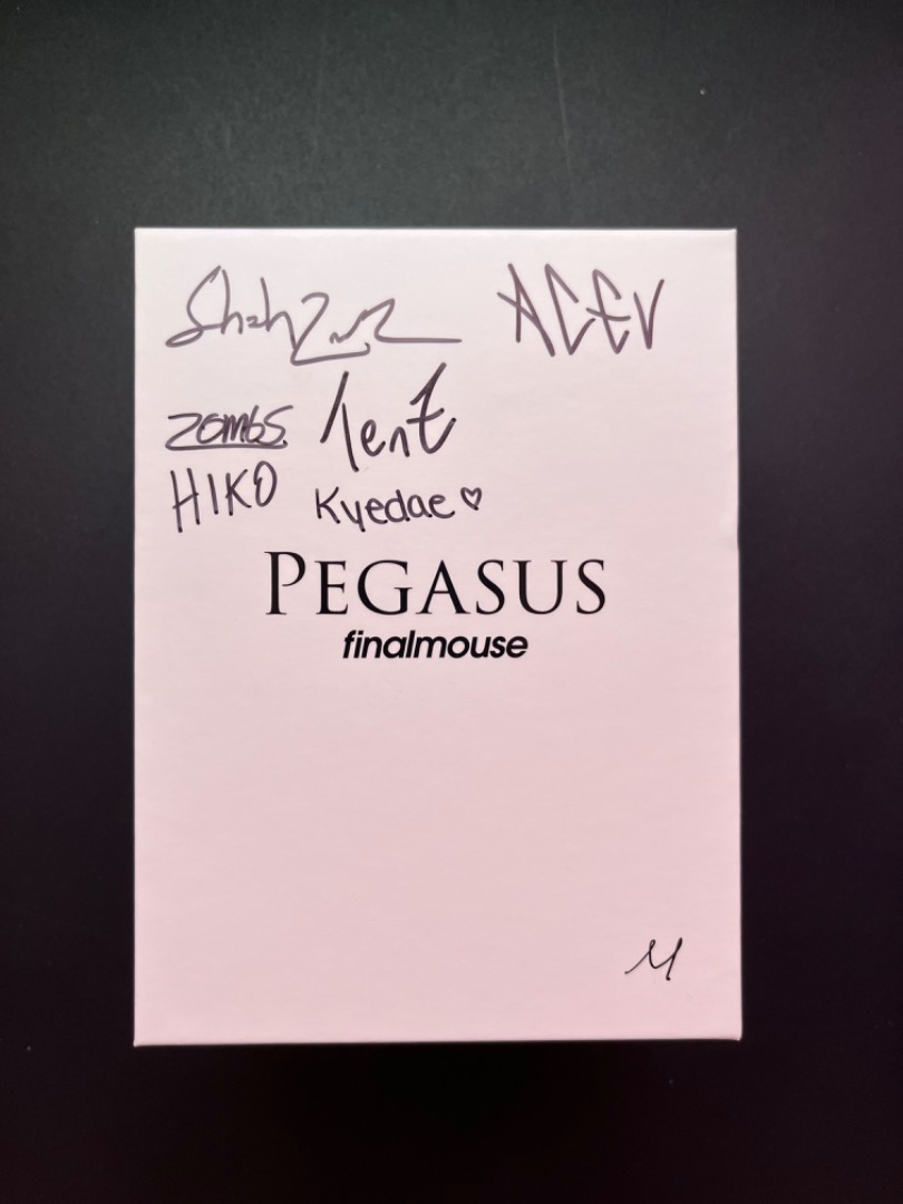 Finalmouse Starlight-12 Pegasus | New | Valorant | Autographed | Signed ...