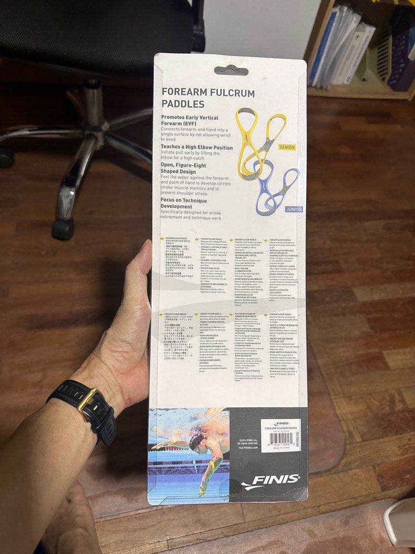 FINIS Forearm Fulcrum Paddles, Sports Equipment, Sports & Games, Water ...