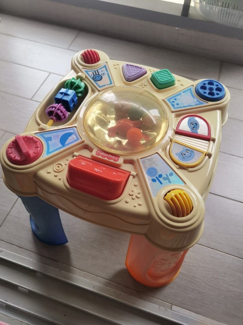 Fisher price game table, Babies & Kids, Baby Nursery & Kids Furniture ...