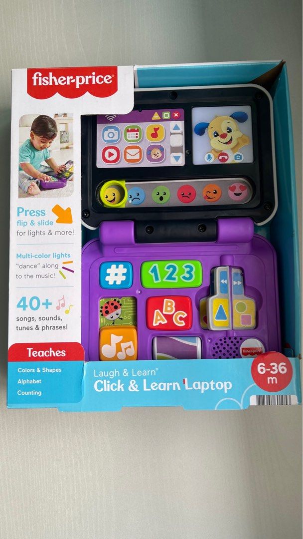 Fisherprice Laugh and Learn Laptop, Hobbies & Toys, Toys & Games on ...