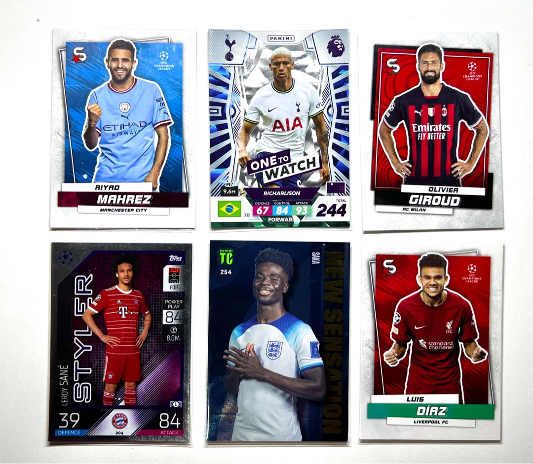 Football Soccer Cards, Hobbies & Toys, Memorabilia & Collectibles ...