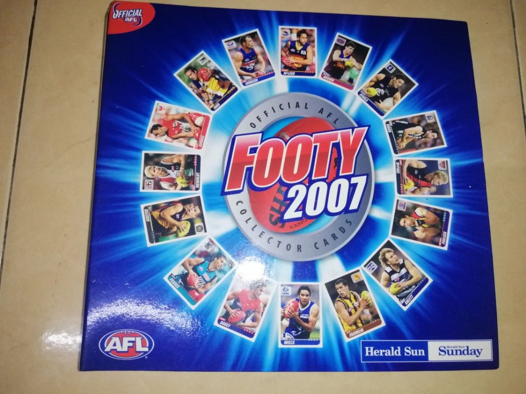 Footy 2007 Collector Cards with album, Hobbies & Toys, Collectibles & Memorabilia, Vintage ...