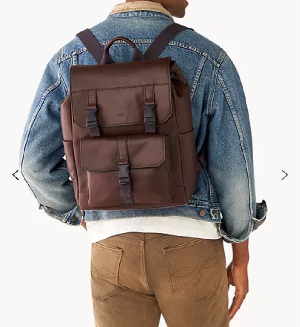 Fossil Weston Backpack, Men's Fashion, Bags, Backpacks on Carousell