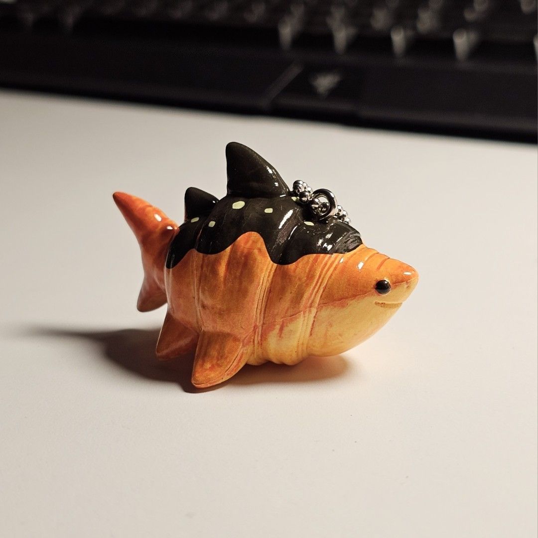 [From Japan] Chocolate Croissant Shark Gachapon, Keychain, Figurine ...