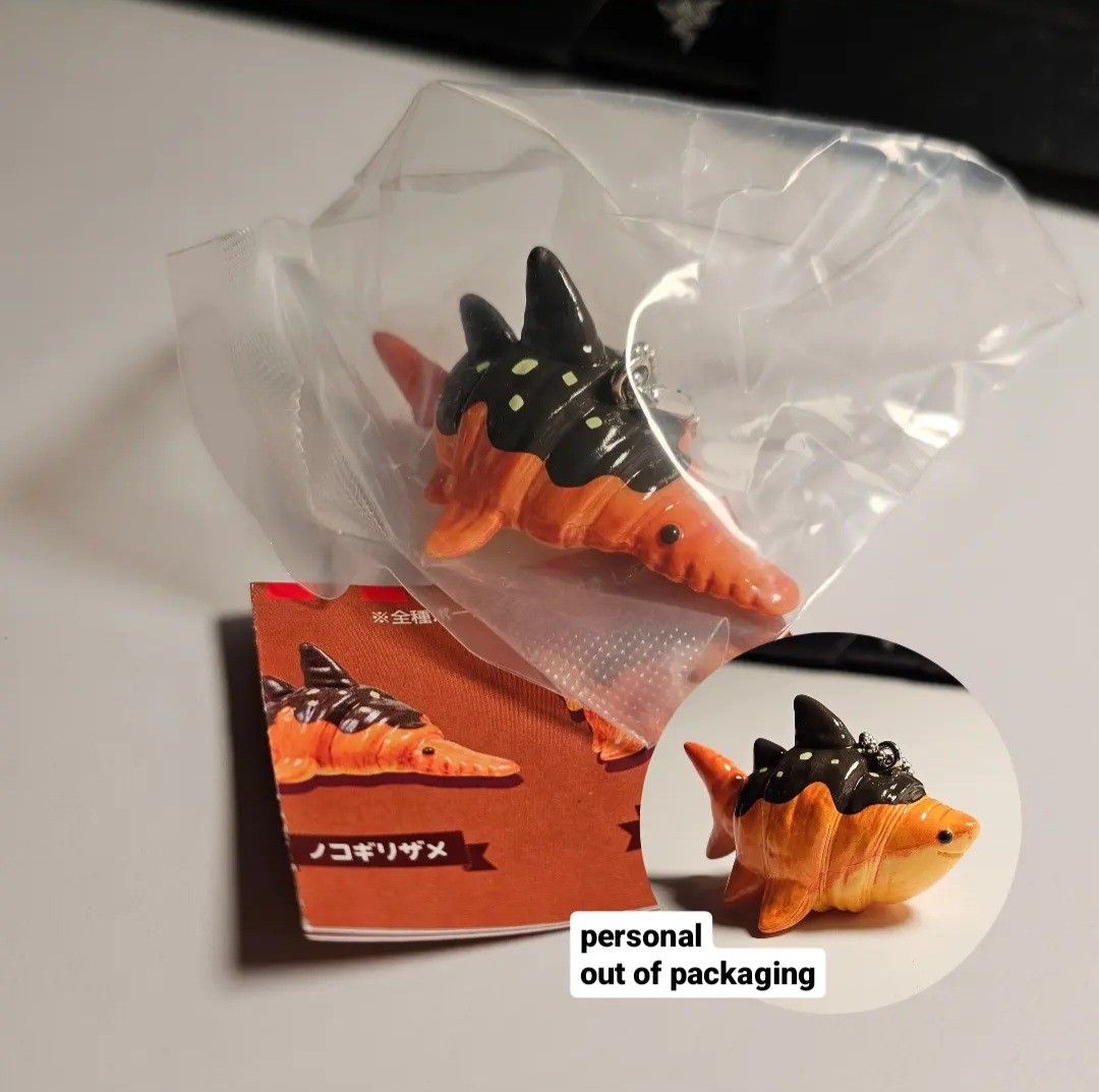 [From Japan] Chocolate Croissant Shark Gachapon, Keychain, Figurine ...