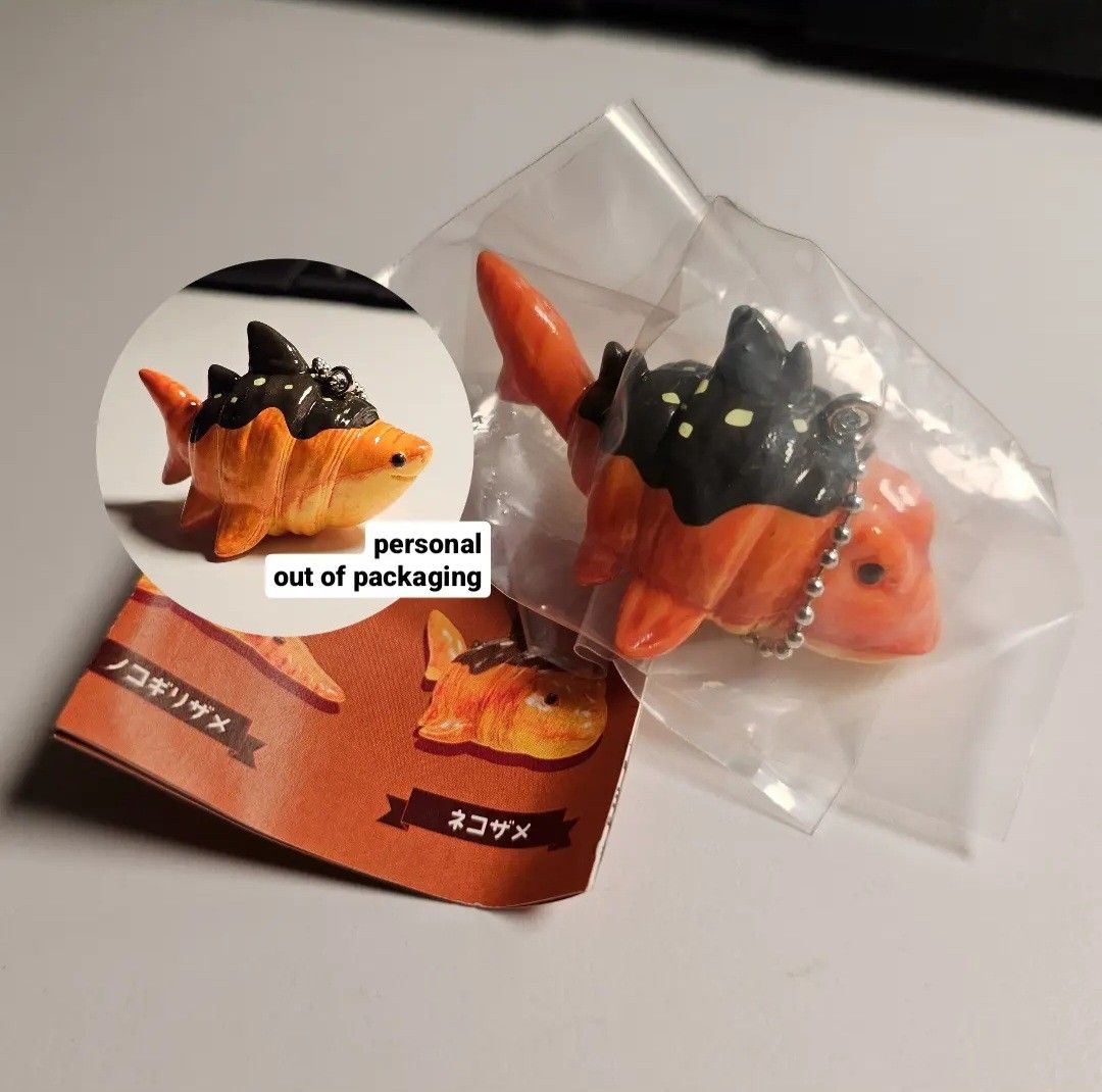 [From Japan] Chocolate Croissant Shark Gachapon, Keychain, Figurine ...