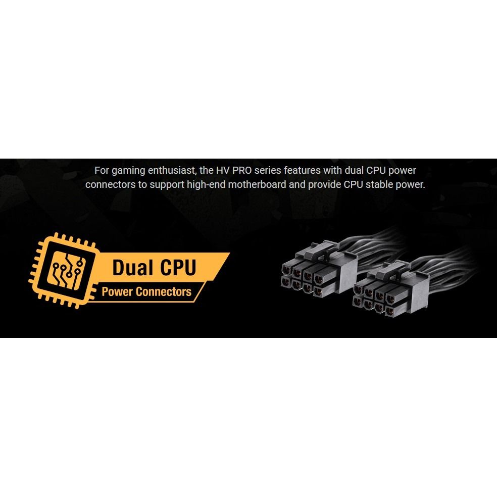 FSP HV PRO 650 550 650w/550w ATX 3.0 80+ Bronze Certified Power Supply ...