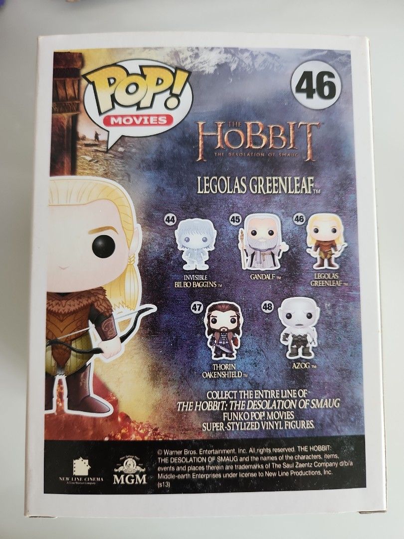 Funko Pop Hobbit Legolas Greenleaf, Hobbies & Toys, Toys & Games on ...