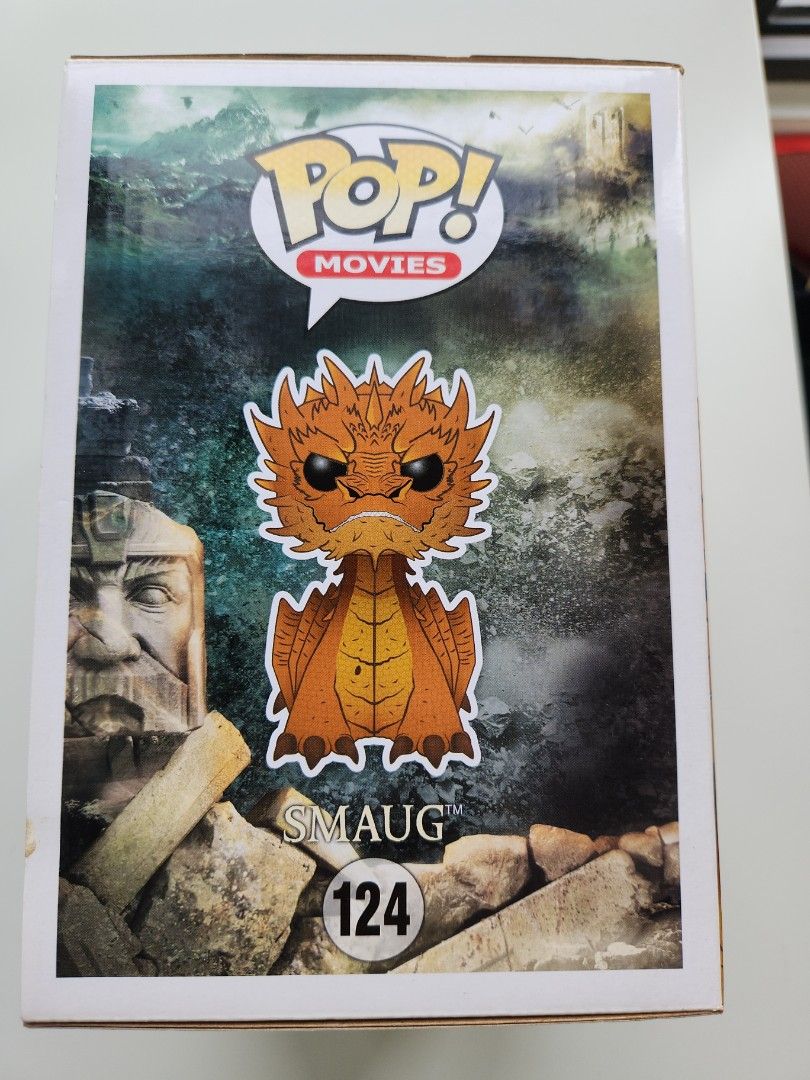 Funko Pop Hobbit Smaug Chase Edition, Hobbies & Toys, Toys & Games on ...