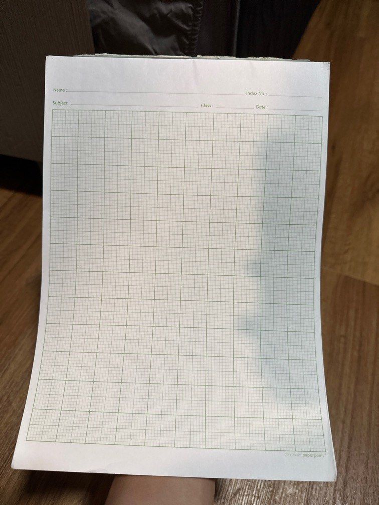 Generic graph paper, Hobbies & Toys, Stationery & Craft, Stationery ...