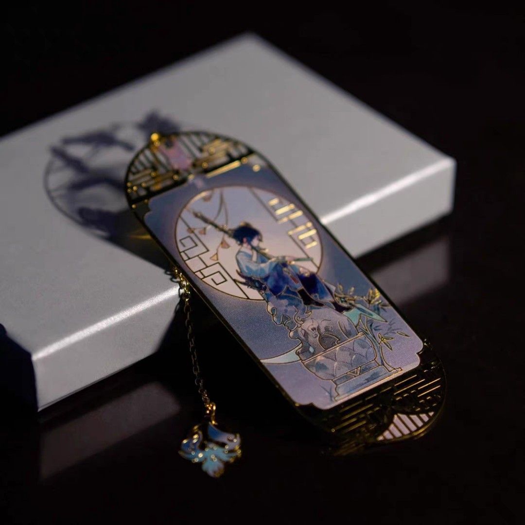 genshin xiao bookmark, Hobbies & Toys, Toys & Games on Carousell
