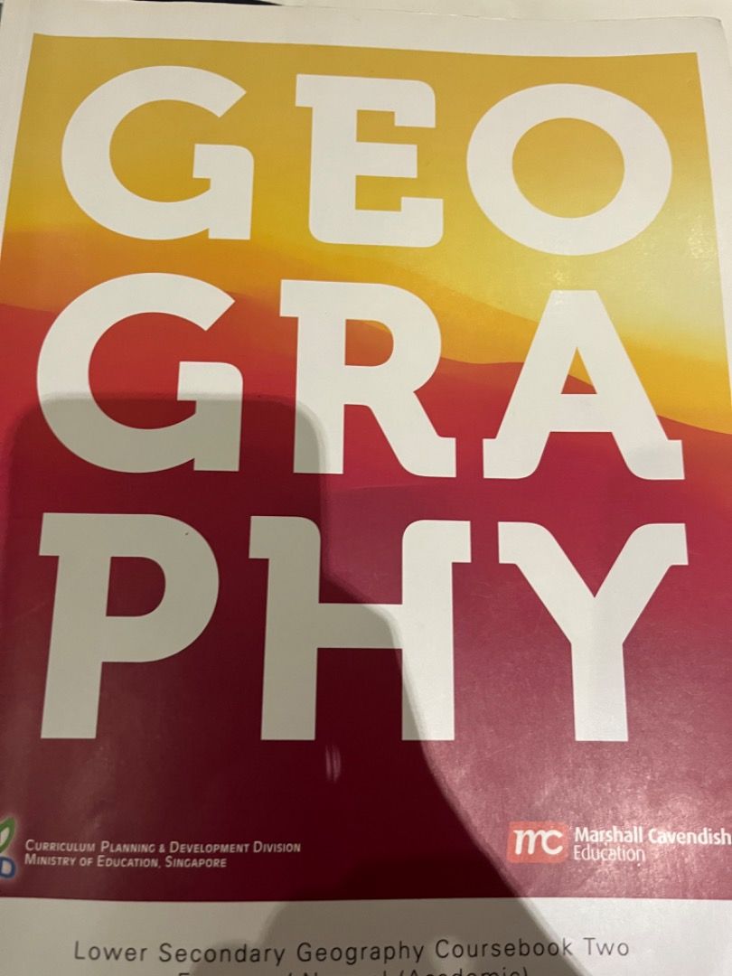 Geography textbook, Hobbies & Toys, Books & Magazines, Textbooks on ...