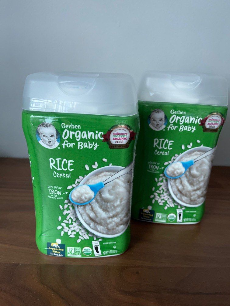Gerber Rice Cereal, Babies & Kids, Nursing & Feeding, Weaning & Toddler ...