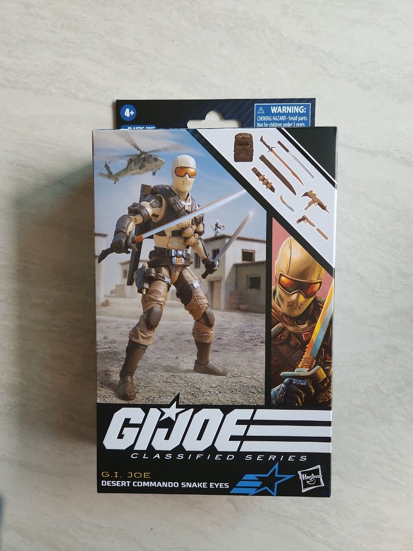 G.I. Joe Classified Crimson B.A.T, Crimson Alley Viper, Stormshadow ...