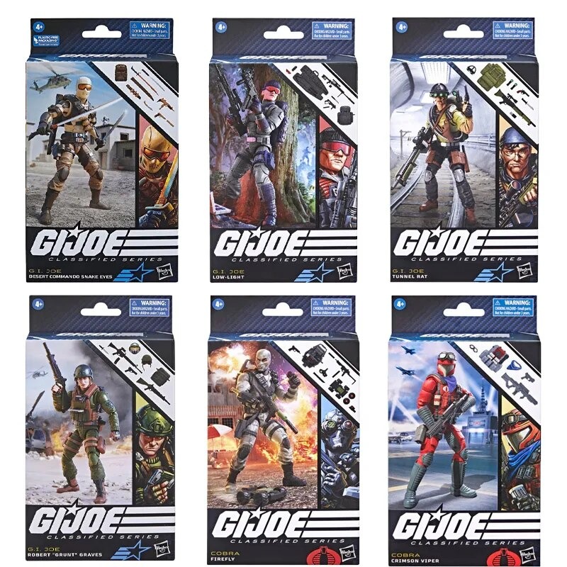 G.I. Joe Classified Series Cobra Firefly / Low-Light / Tunnel Rat ...