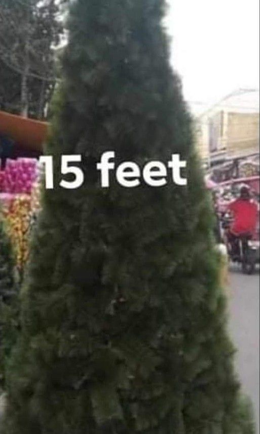 GIANT CHRISTMAS TREE BIG 10ft 12ft 15ft 20ft, Furniture & Home Living ...