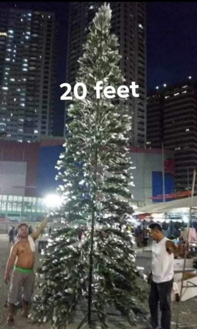 GIANT CHRISTMAS TREE BIG 10ft 12ft 15ft 20ft, Furniture & Home Living ...