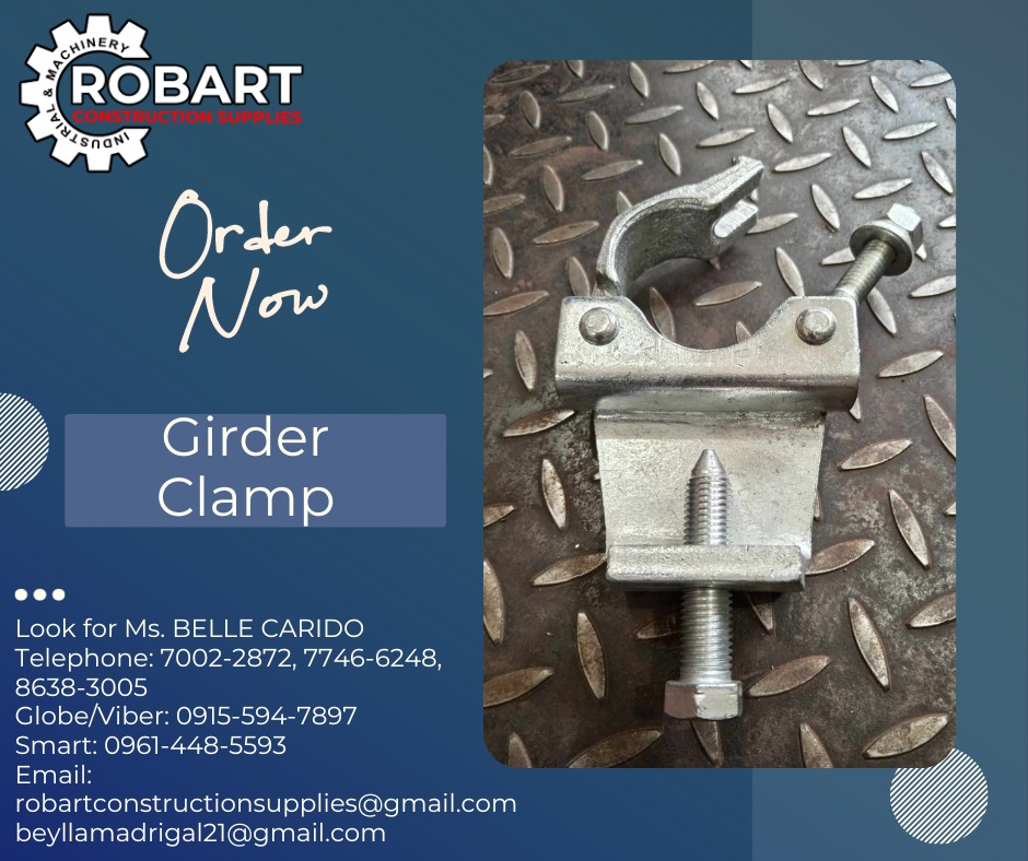 Girder Clamp, Commercial & Industrial, Construction Tools & Equipment ...