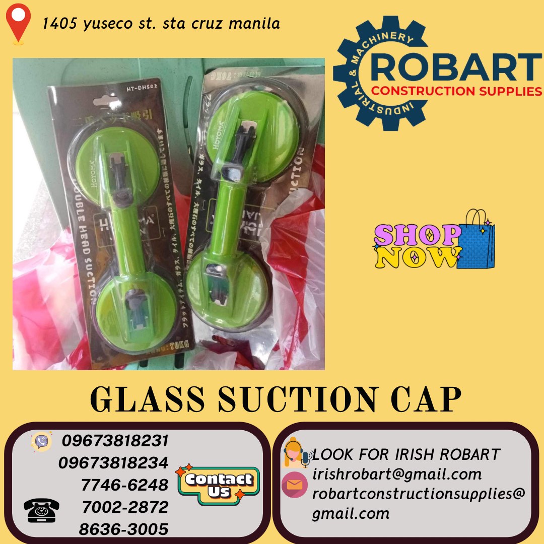 Glass Suction Cap, Commercial & Industrial, Construction Tools ...