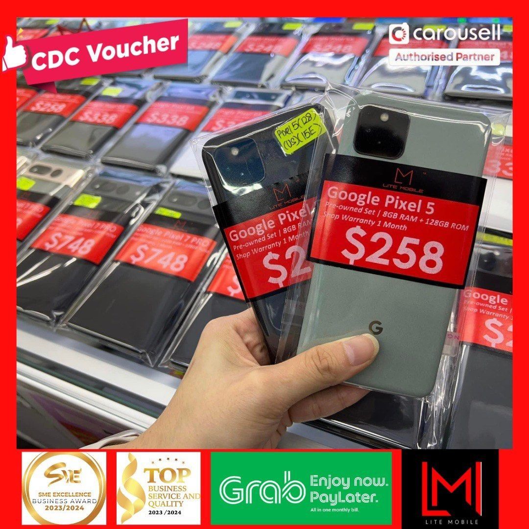 Google Pixel 5 128GB Used | 6GB Ram + 128GB #LMALL, Mobile Phones & Gadgets, Mobile Phones ...