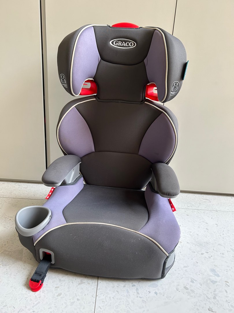 Graco Affix Highback Booster seat with latch system, Babies & Kids ...