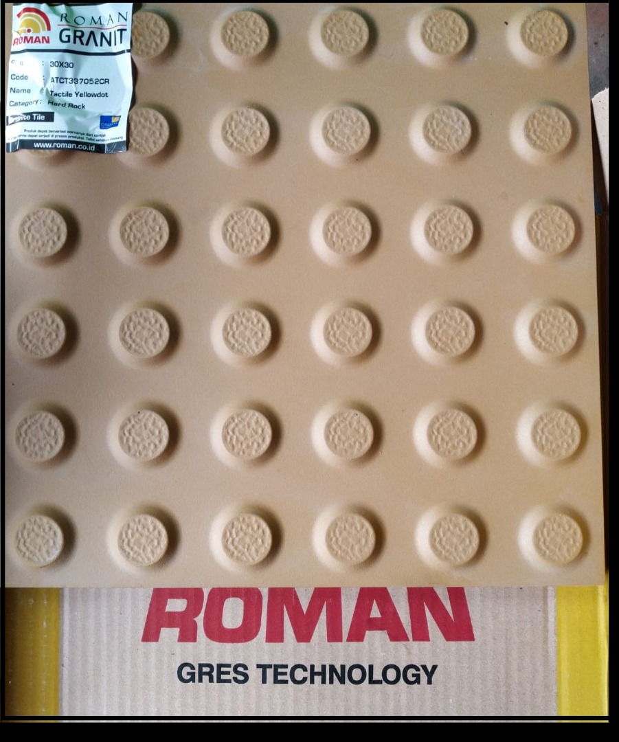 GRANIT ROMAN TACTILE PEDESTRIAN / GRANIT DIPABEL / DISABILITAS ...
