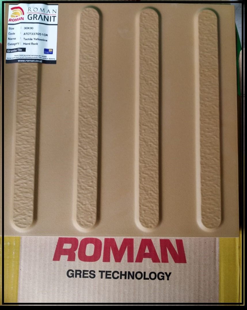 GRANIT ROMAN TACTILE PEDESTRIAN / GRANIT DIPABEL / DISABILITAS ...