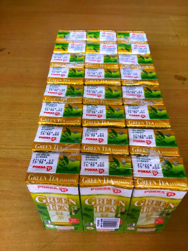 Green tea 1 canton ( 24 packets), Food & Drinks, Other Food & Drinks on ...