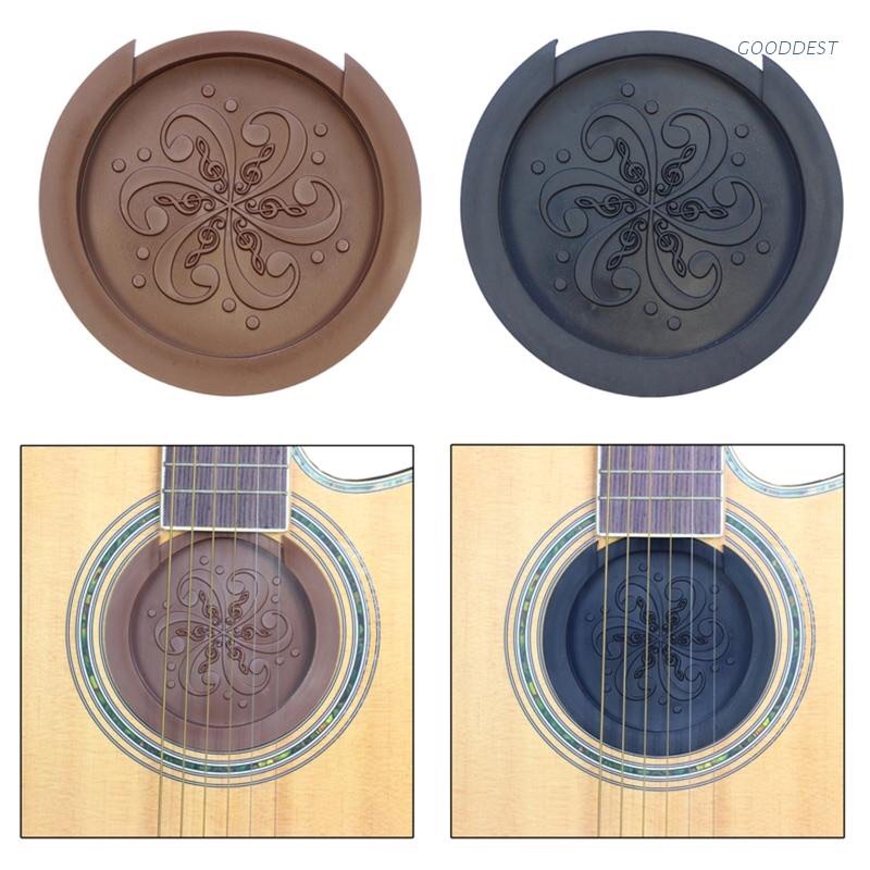 Guitar Sound Hole Cover Silicone Block Acoustic Guitar for 40/41inch ...