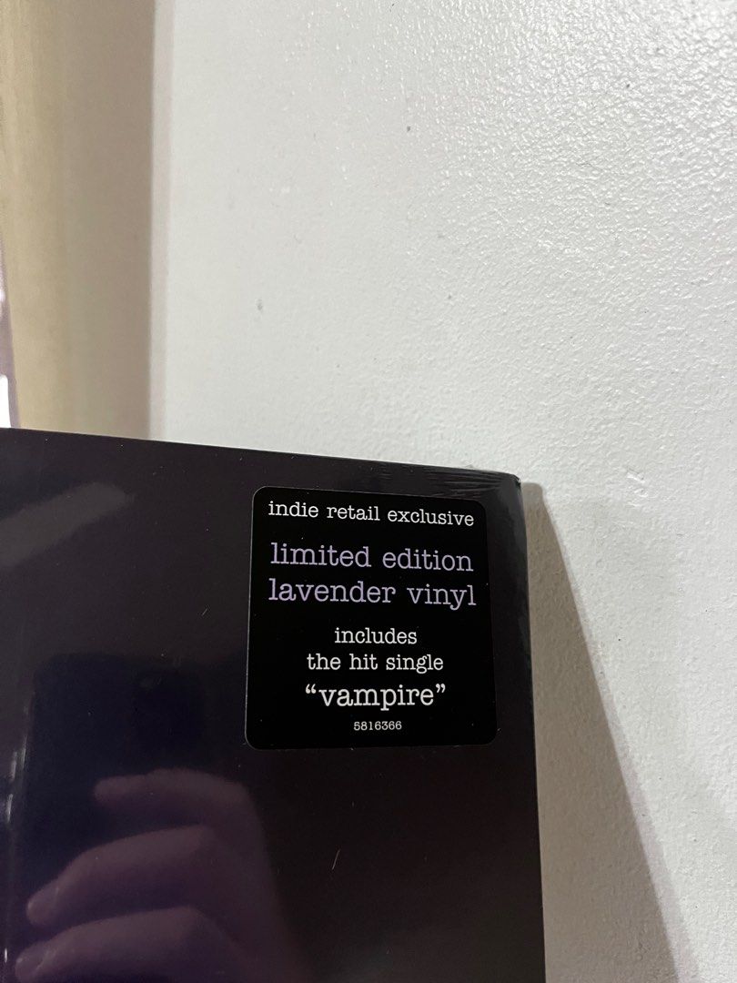 Guts Indie Exclusive Lavender Vinyl Olivia Rodrigo, Hobbies & Toys ...