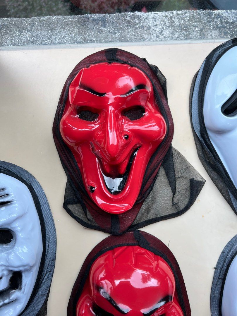 Halloween Masks Scary Mask Horror Full Head Halloween Decorations ...