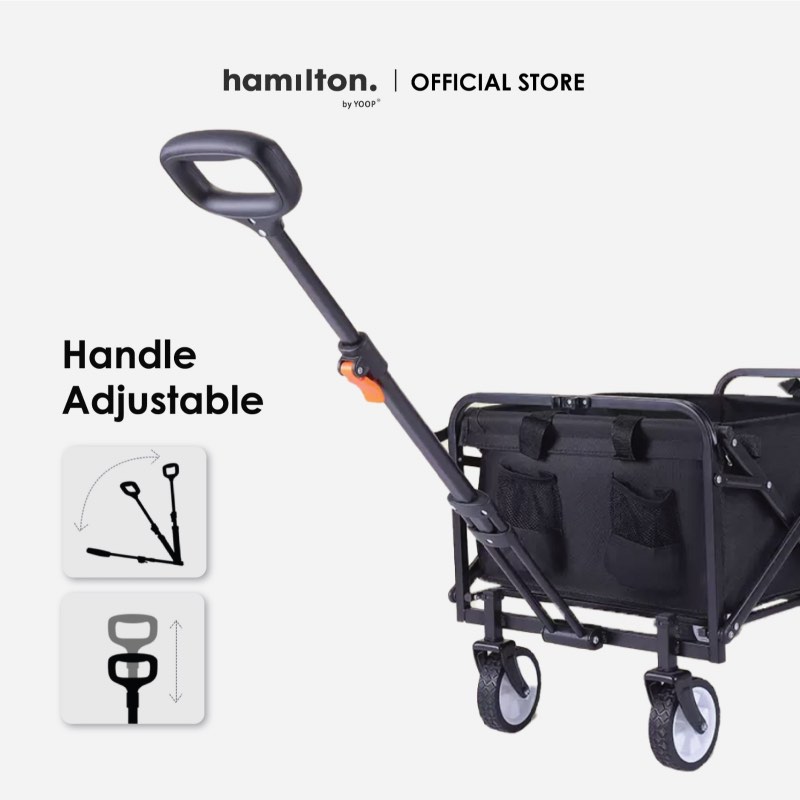Hamilton Foldable Wagon, Babies & Kids, Going Out, Strollers on Carousell