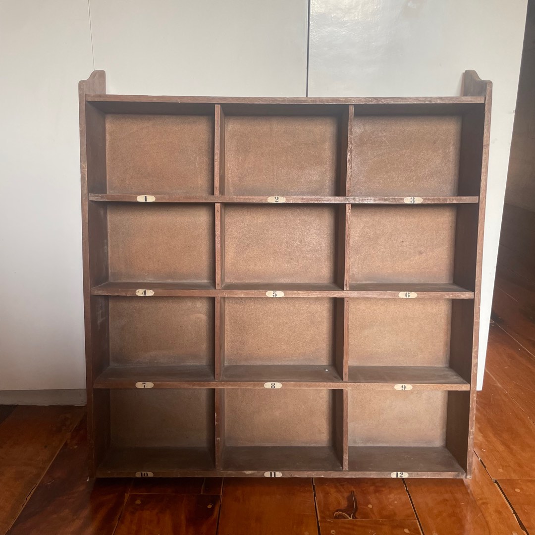 Handcrafter Wooden Cubby Display, Furniture & Home Living, Furniture ...